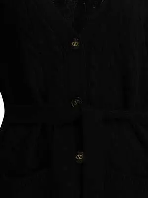 Valentino Garavani Cashmere Cable Knit Cardigan