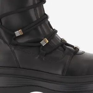 Pinko Eva Leather Ankle Boots