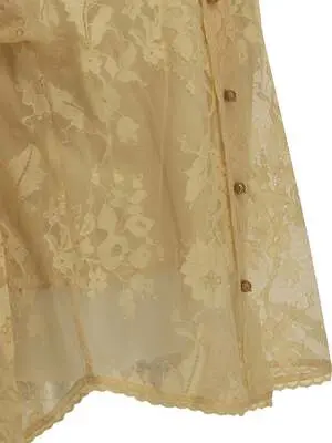 Zimmermann Lace Blouse - Beige