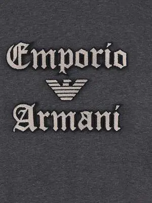 Emporio Armani Cotton T Shirt With Logo