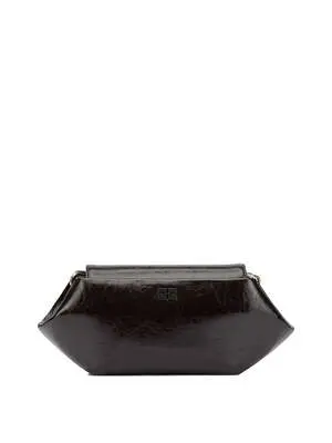 GANNI Bou East/west Shine' Shoulder Bag - Brown