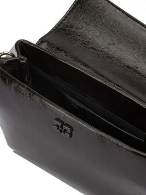 GANNI Bou East/west Shine' Shoulder Bag - Brown
