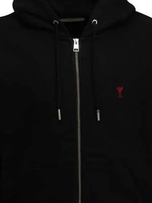 AMI Paris De Coeur' Zip Up Sweatshirt