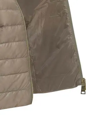 Herno Cotton And Ultra Light Nylon Short Down Jacket