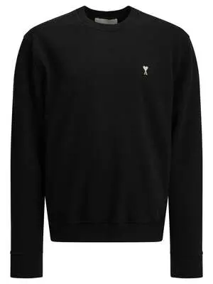 AMI Paris De Coeur' Crew Neck Sweatshirt