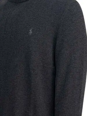 Polo Ralph Lauren Sweater With A Half Zip And Logo