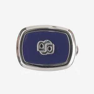 Hugo Boss Brass Cufflinks With Logo