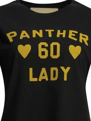 Valentino Garavani Panther Lady' Crew Neck T Shirt