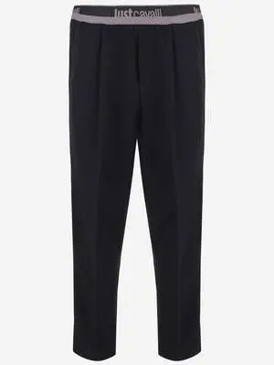 Just Cavalli Stretch Viscose Blend Pants