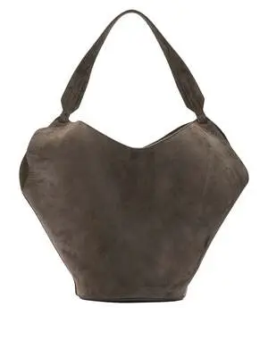 Khaite Medium 'lotus' Shoulder Bag - Brown