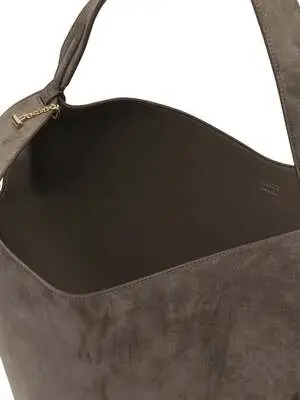 Khaite Medium 'lotus' Shoulder Bag - Brown