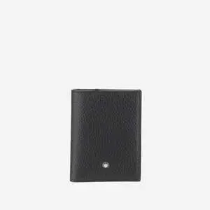 Montblanc Leather Wallet With Logo - Black