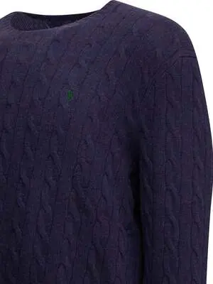 Polo Ralph Lauren Crew Neck Sweater With Logo