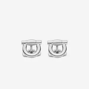 FERRAGAMO Brass Hook Cumbers - Silver