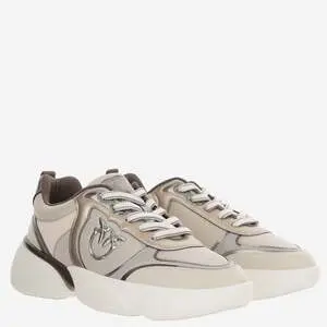 Pinko Alba Leather Blend Sneakers - Multi