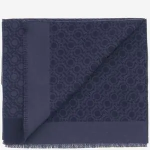 FERRAGAMO Wool Scarf With Hooks