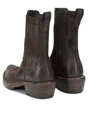 Moma Dallas 50mm' Cowboy Boots - Brown