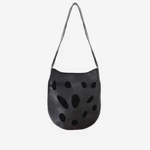 NICCOLO PASQUALETTI Leather Shoulder Bag - Black