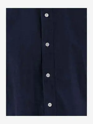 FINAMORE 1925 Ribbed Cotton Shirt
