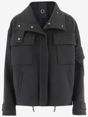 Giorgio Armani Cashmere Coat With Multiple Pockets