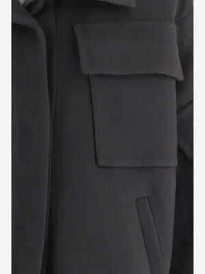 Giorgio Armani Cashmere Coat With Multiple Pockets