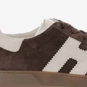 Hogan Cool Suede Sneakers - Brown