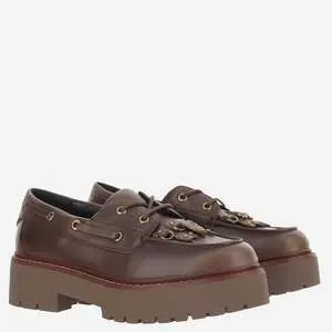 Pinko Margharet 01 Leather Loafers