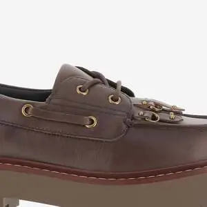 Pinko Margharet 01 Leather Loafers