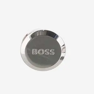 Hugo Boss Brass Cufflinks With Logo