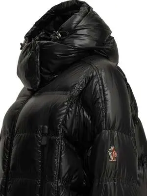 Moncler Rochelairs' Long Down Jacket - Black
