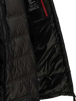 Moncler Rochelairs' Long Down Jacket - Black