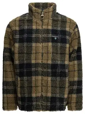 Barbour Tartan Fleece' Fleece Jacket - Black