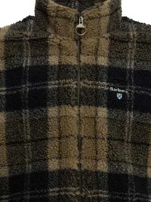 Barbour Tartan Fleece' Fleece Jacket - Black