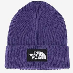 The North Face Logo Beanie - Viola