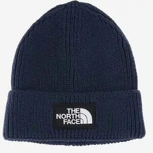 The North Face Logo Beanie - Navy
