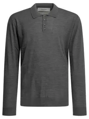GOLDEN GOOSE Wool Polo Sweater