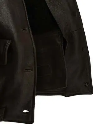 SALVATORE SANTORO Shearling Jacket - Brown