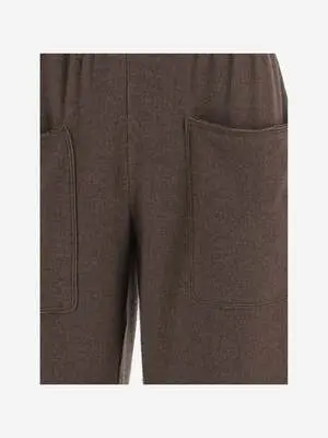 Giorgio Armani Stretch Silk And Cashmere Pants