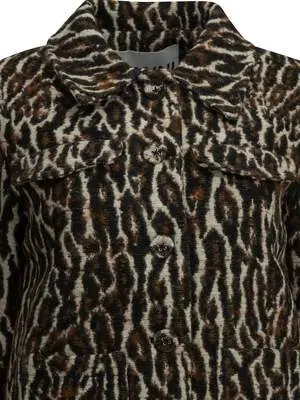 GANNI Leopard' Blazer