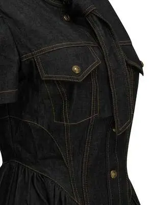 Zimmermann Short Denim Dress