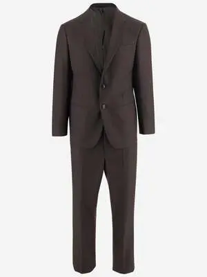Giorgio Armani Wool Suit - Brown