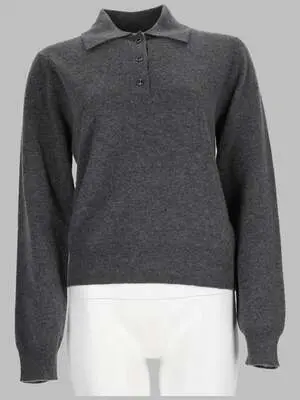 MAISON MARGIELA Top In Maglia Polo - Grey