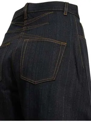 Alaïa Round' Wide Leg Jeans