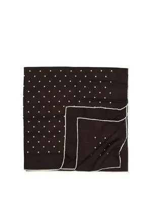 Destin Scarves & Silk Scarves - Brown