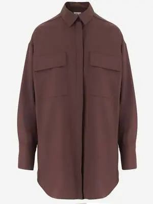 QL2 DONNA Stretch Wool Blend Shirt