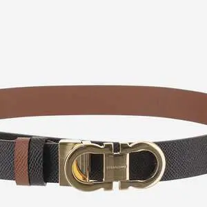 FERRAGAMO Reversible Hook Belt