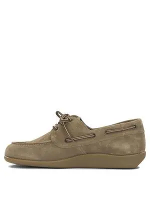 SEBAGO Gary Jobson Suede' Lace Up Loafers - Brown