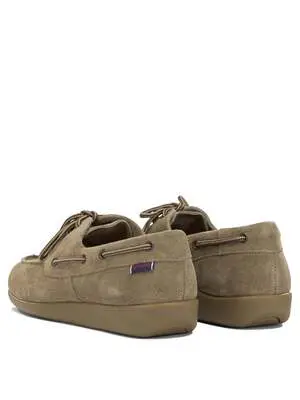 SEBAGO Gary Jobson Suede' Lace Up Loafers - Brown