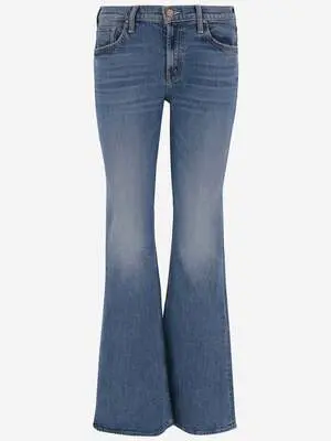 MOTHER Stretch Cotton Blend Jeans - Denim