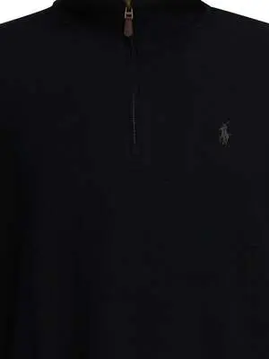 Polo Ralph Lauren Wool Sweater With A Half Zip